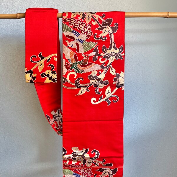 Silk Obi Belt - Etsy