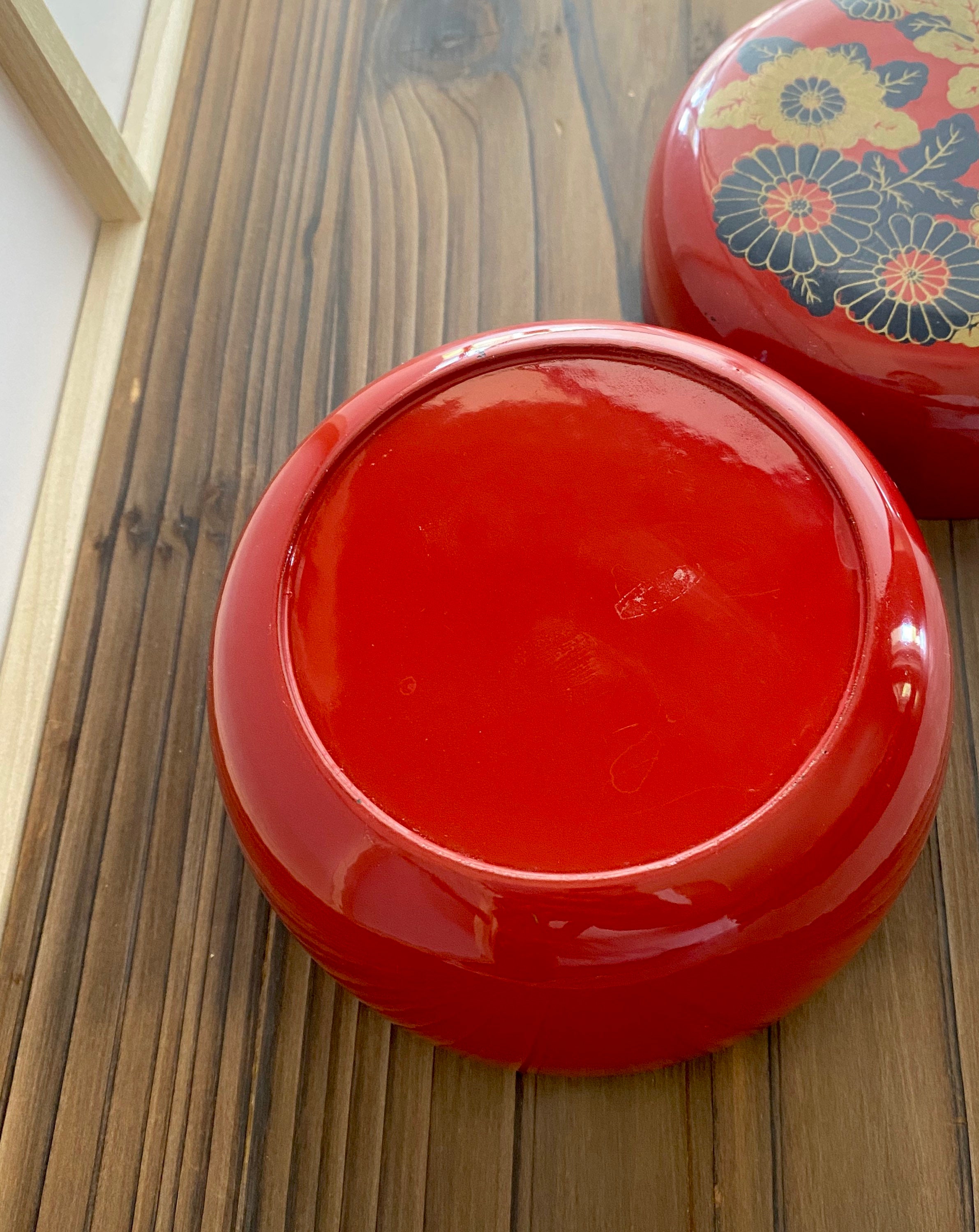 Red Japanese Lacquerware Bento Box - Etsy