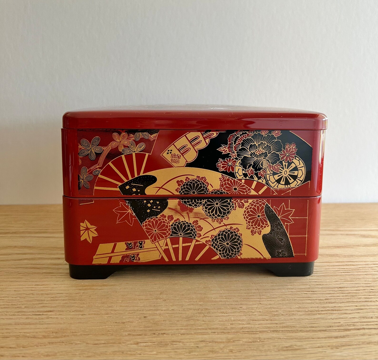 Vintage Japanese Stacking Jubako Box Large Size - Etsy