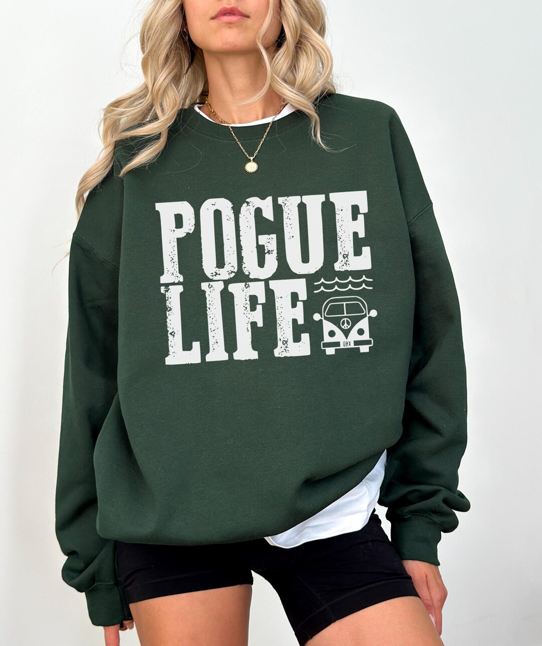 Pogue Life Crewneck Obx Sweatshirt Obx Crewneck Oversized Sweatshirt ...