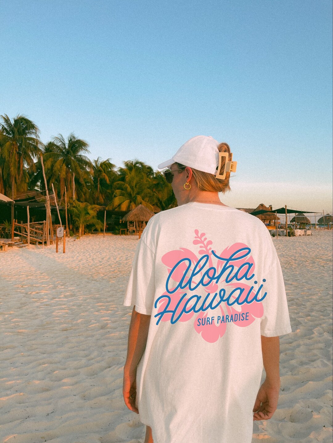 Hawaii Shirt Coconut Girl Shirt Hibiscus Shirt Beachy T Shirt Aloha ...
