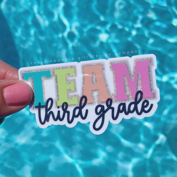 3rd Grade Sign - Etsy