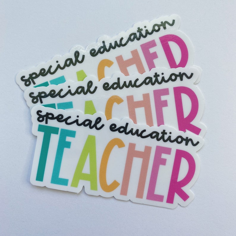 Special Education Sticker - Etsy