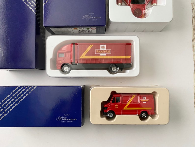 3 Vintage CORGI Royal Mail SWB Lorry Mercedes 207D Van Toy Cars - Etsy