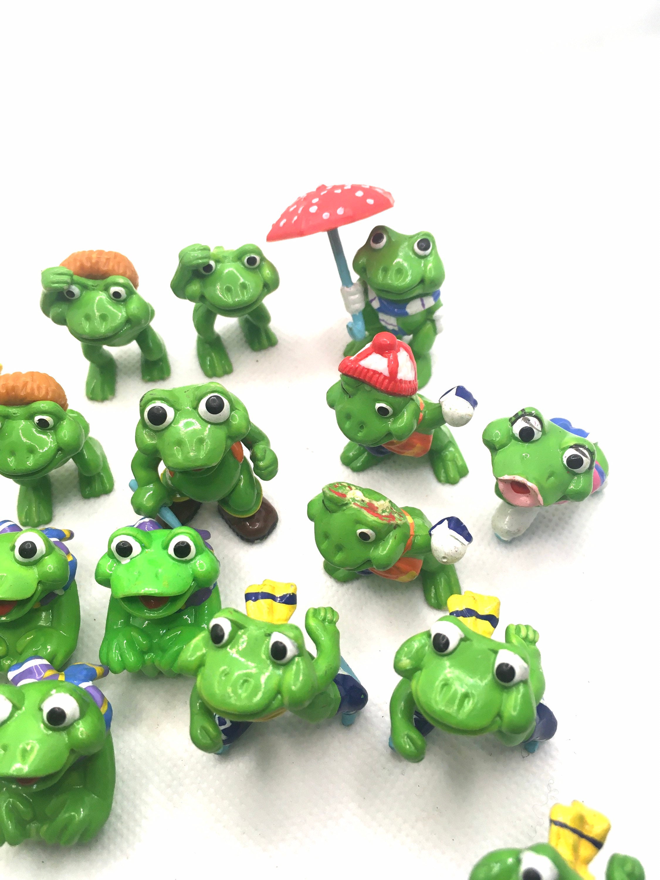 18 Vintage Retro KINDER EGG Surprise Frog Toy Figures - Etsy UK