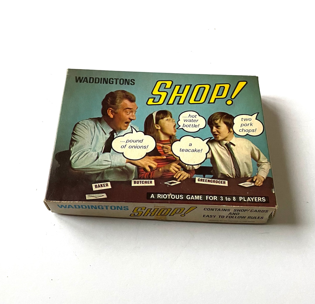 Vintage Retro SHOP! Waddingtons Toy Travel Board Dice Game 1970’s - Etsy