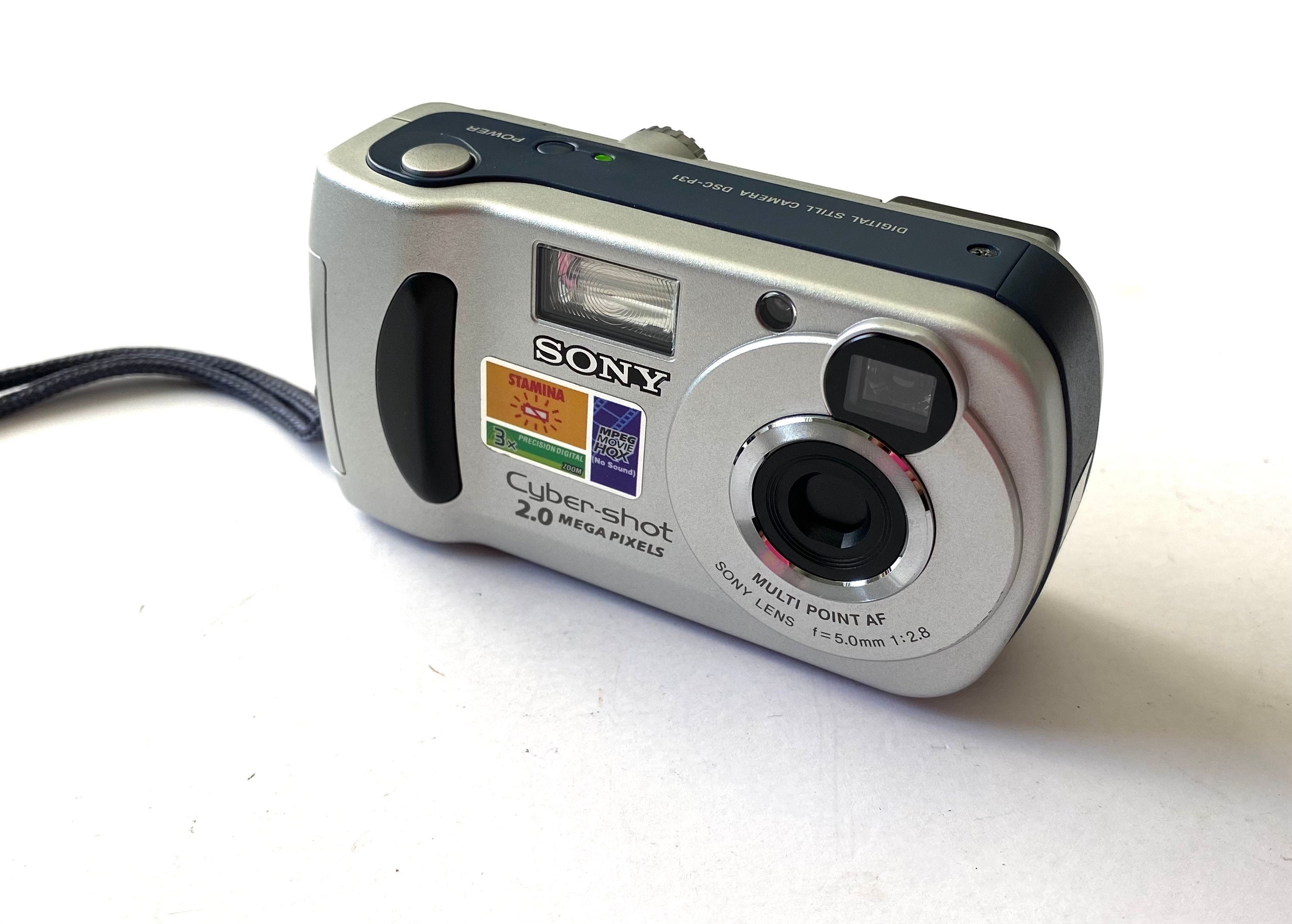 Vintage Retro SONY Cybershot DSC-P31 2MP Digital Camera - Etsy
