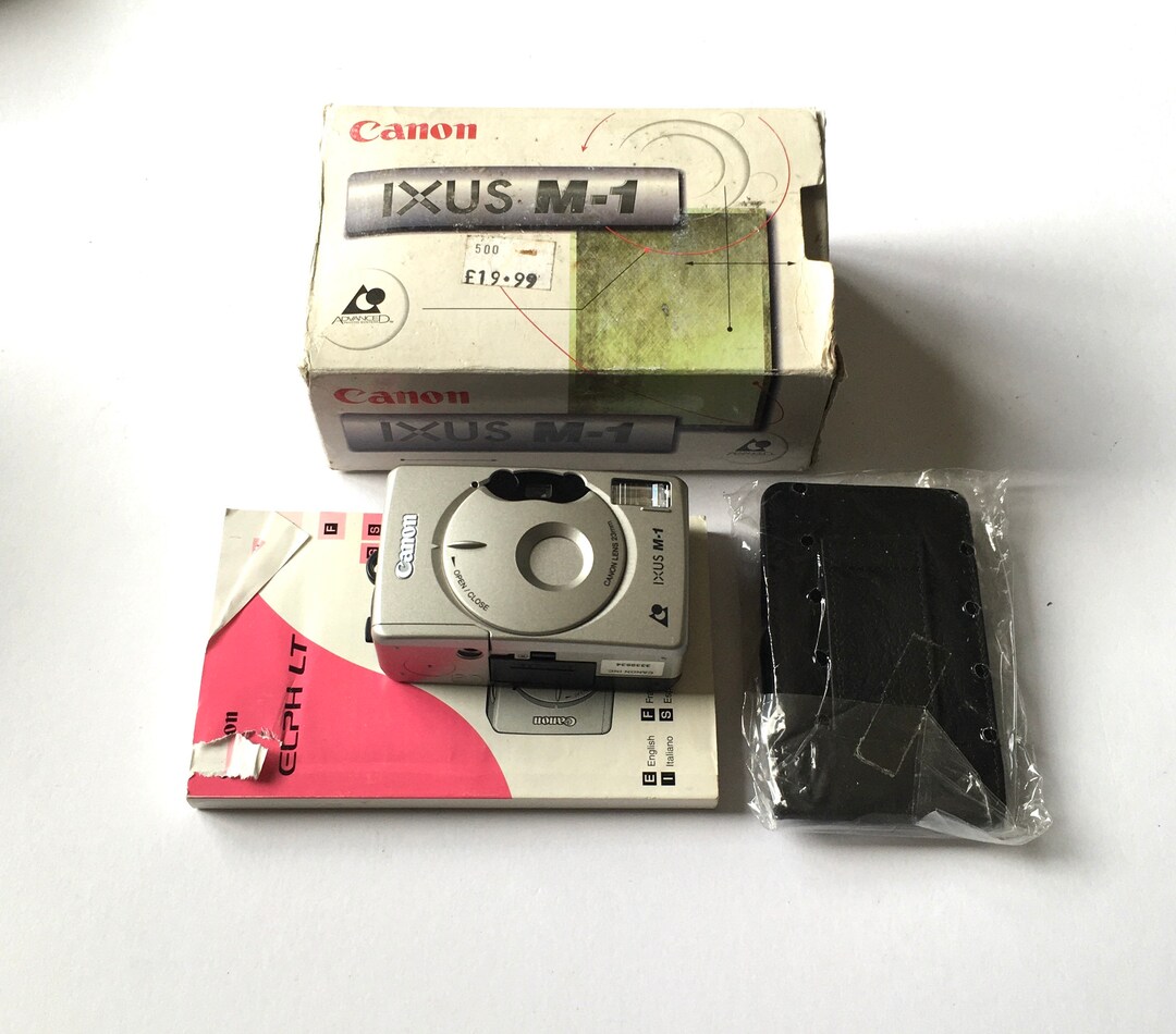 Vintage Retro CANON IXUS M-1 Compact Film Camera - Etsy