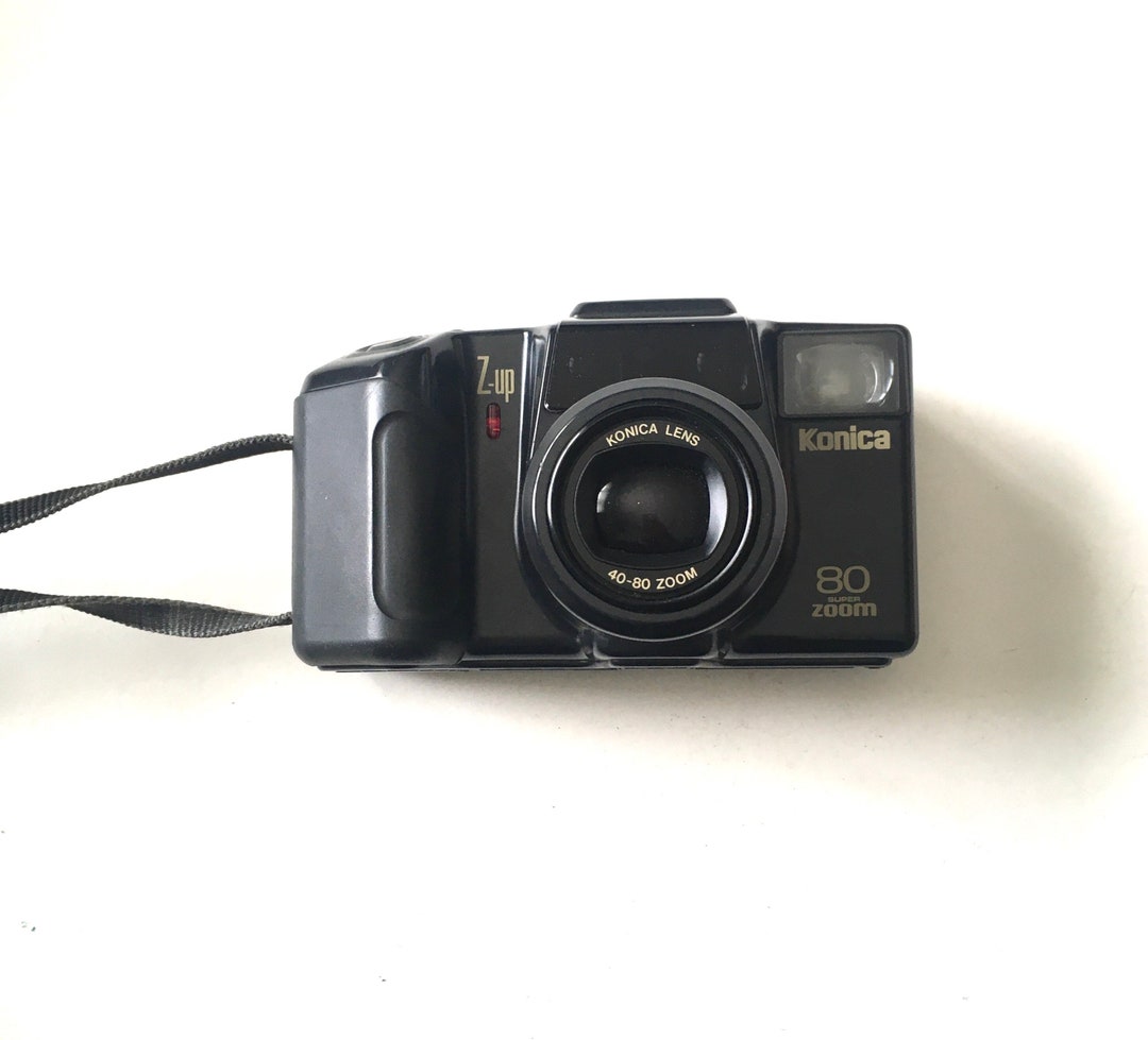 Vintage Retro KONICA Z-up 80 Super Zoom Film Camera - Etsy