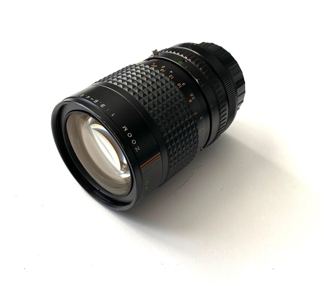 Vintage Retro MAKINON F:3.5/4.5 35-105mm Camera Lens Pentax-k PK Mount ...