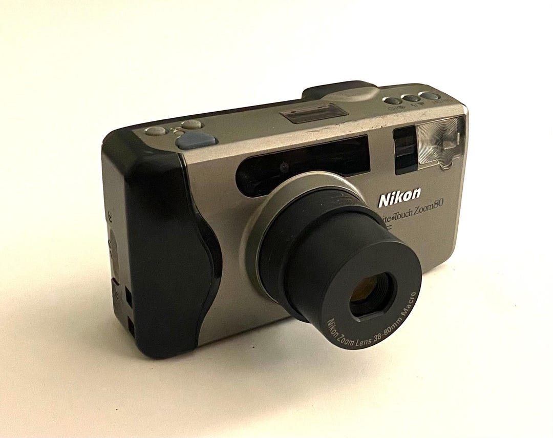 Vintage Retro Grey NIKON Lite Touch Zoom 80 AF 35mm Film Camera - Etsy