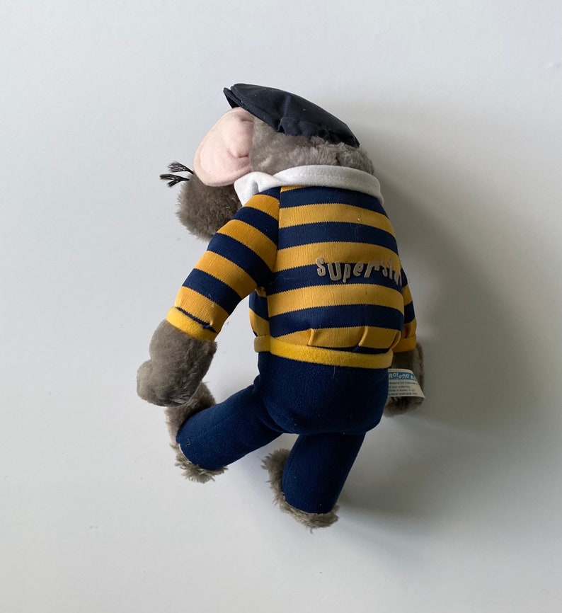 Vintage 80s Toy ROLAND RAT Toy Teddy Bear - Etsy