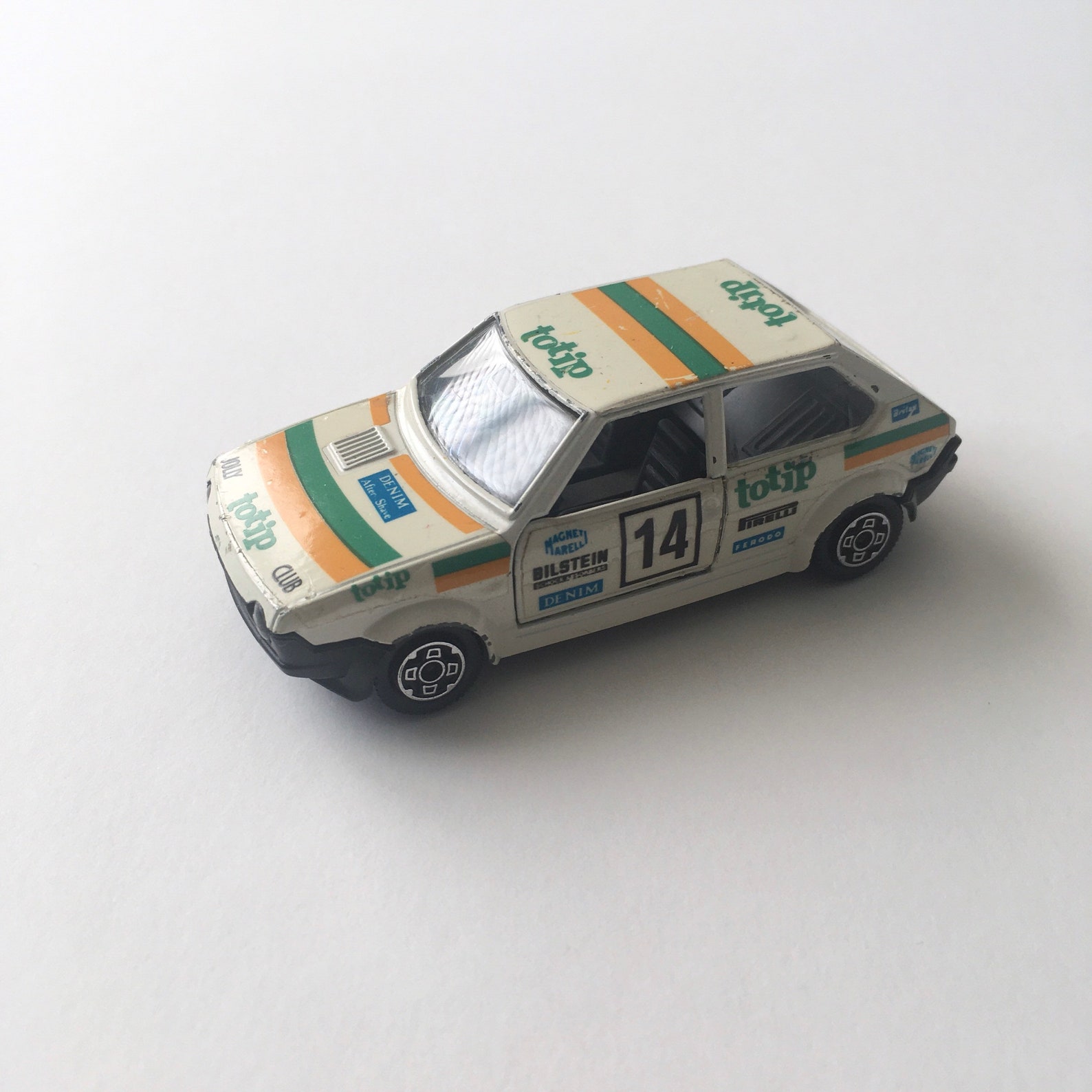 Vintage FIAT RITMO Burago 1/43 Scale Advertising Racing Toy - Etsy