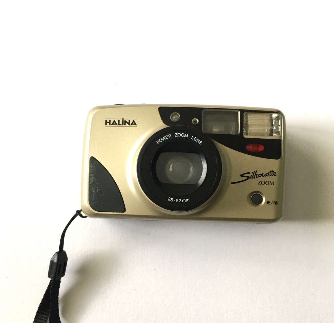 Vintage Retro HALINA Silhouette Zoom Point and Shoot 35 Mm Film Camera ...