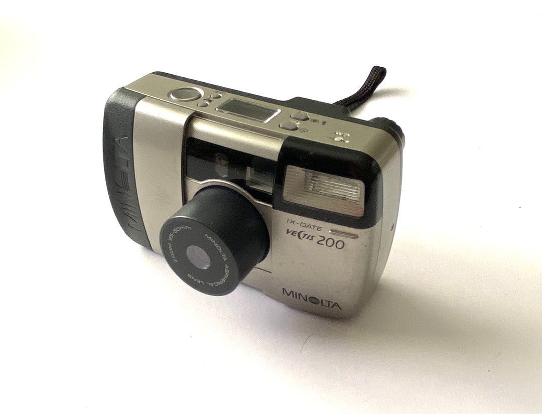 Vintage Retro MINOLTA Vectis 200 Aps Point and Shoot Film Camera - Etsy