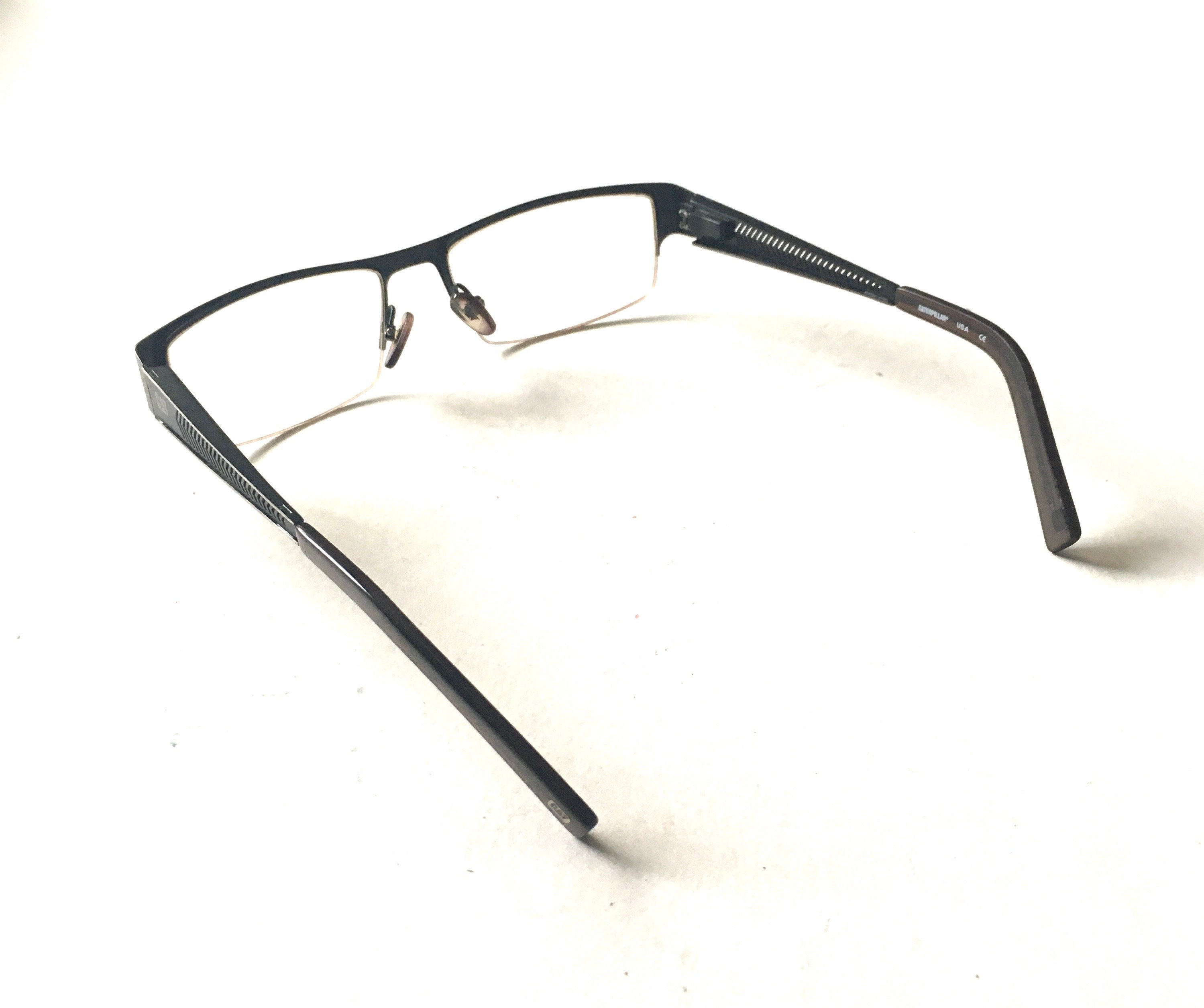 Mens Black CAT Caterpillar Designer Glasses Specs 53-17-135 - Etsy