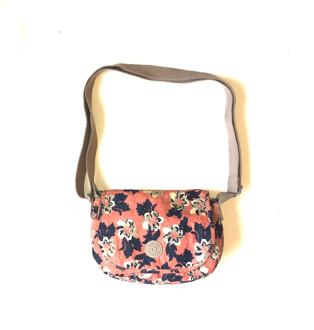 Damen Rosa Blumen KIPLING Crossbody Schultertasche - Etsy.de