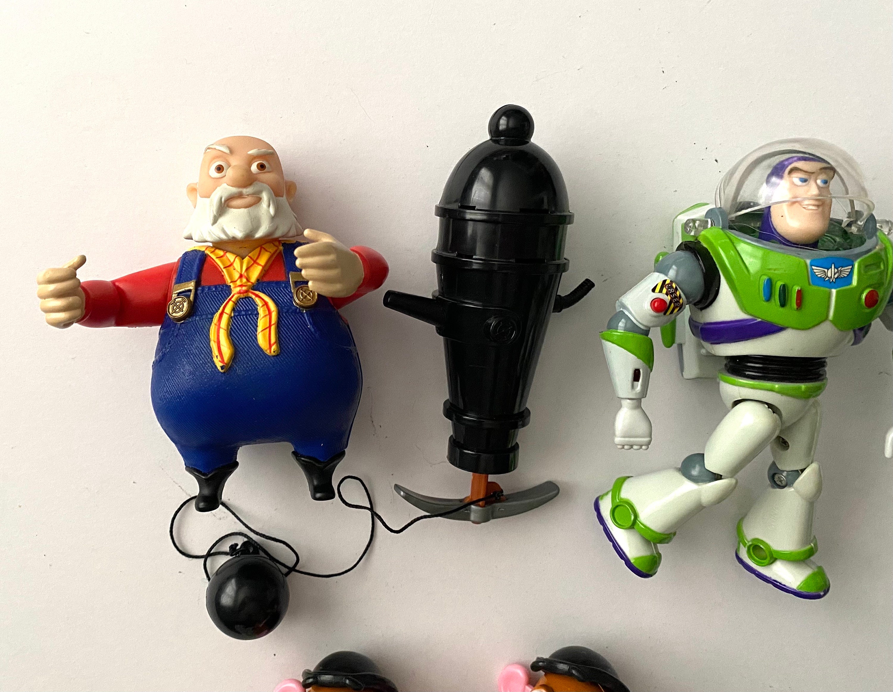 4 Vintage Retro TOY STORY Action Figures Stinky Pete Buzz Mr - Etsy