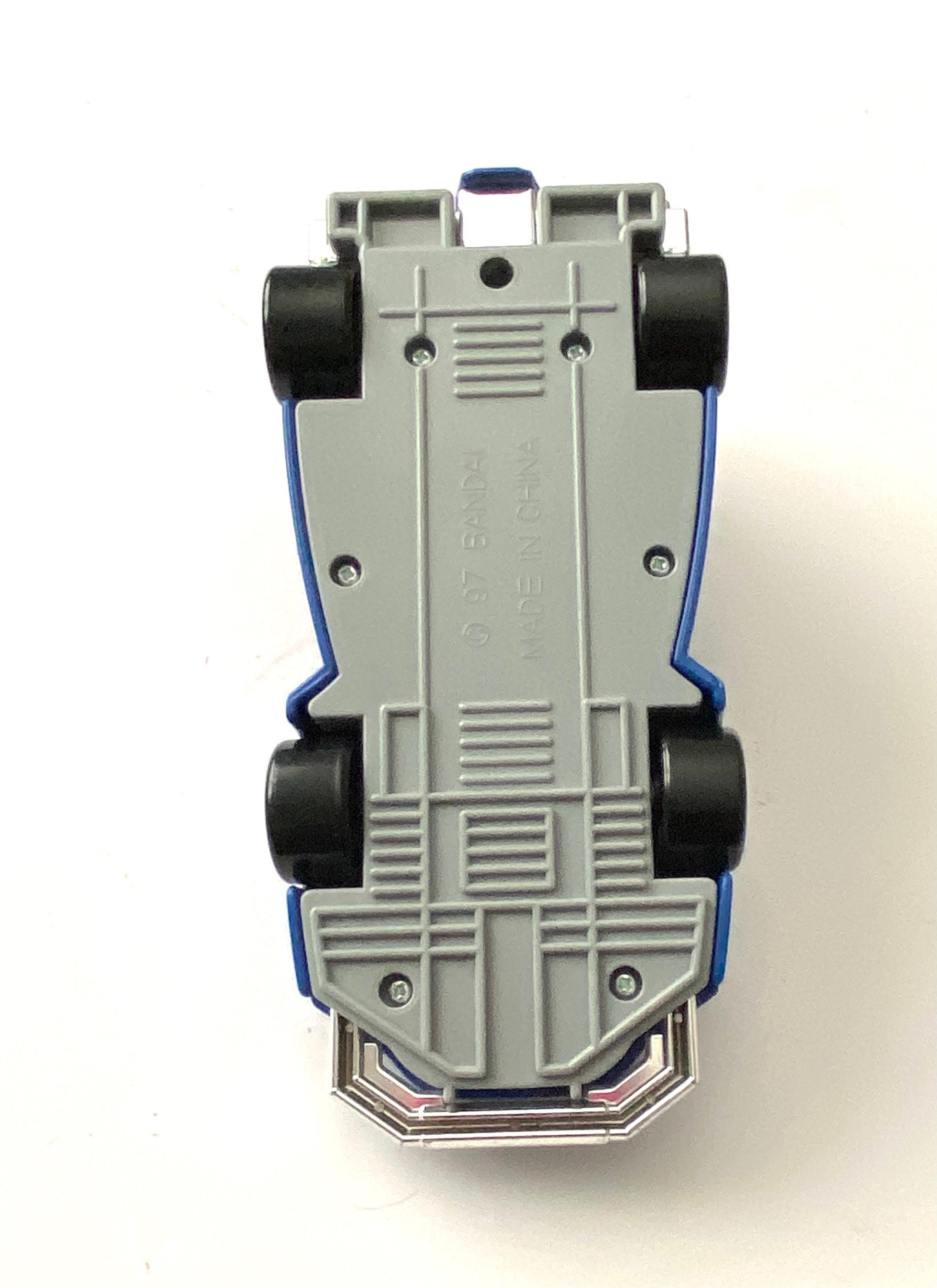 Vintage Retro Blue POWER RANGER Turbo Rangers Toy Action Figure Car ...