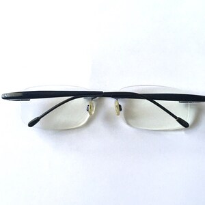 Men’s Navy Blue Rimless SPECSAVERS No Heating Lite 167 Specs Eyeglasses ...