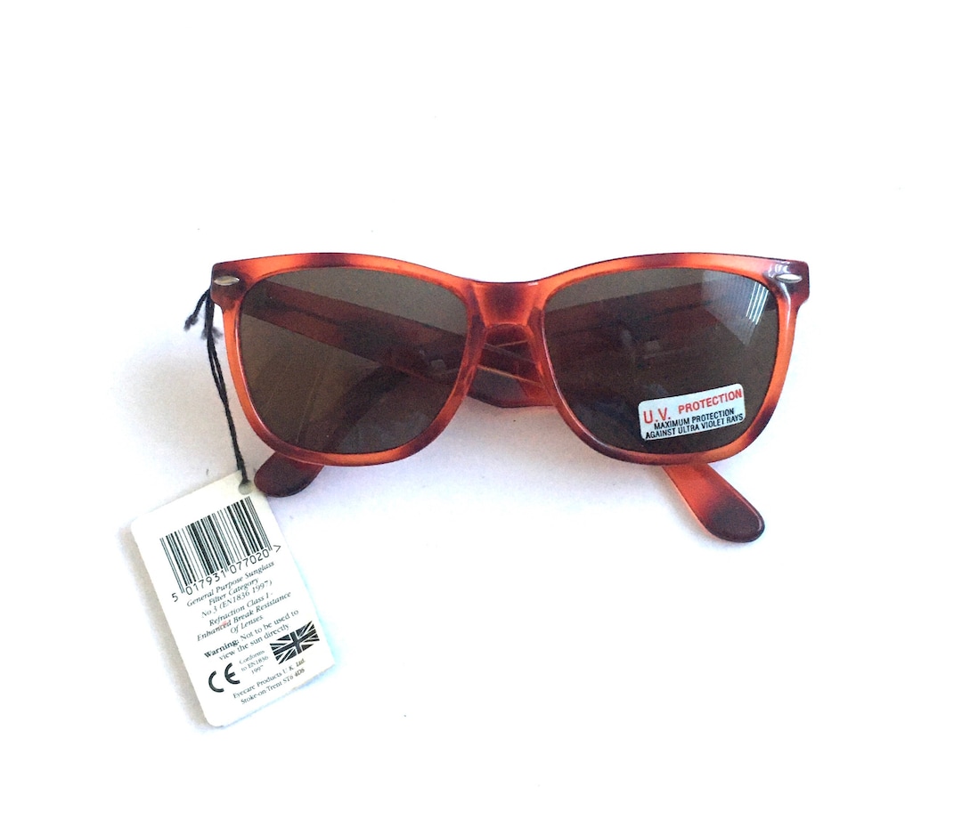 Herren Damen vintage retro braun Schildkrote PFLEGE GRANT Sonnenbrille Brille Etsy