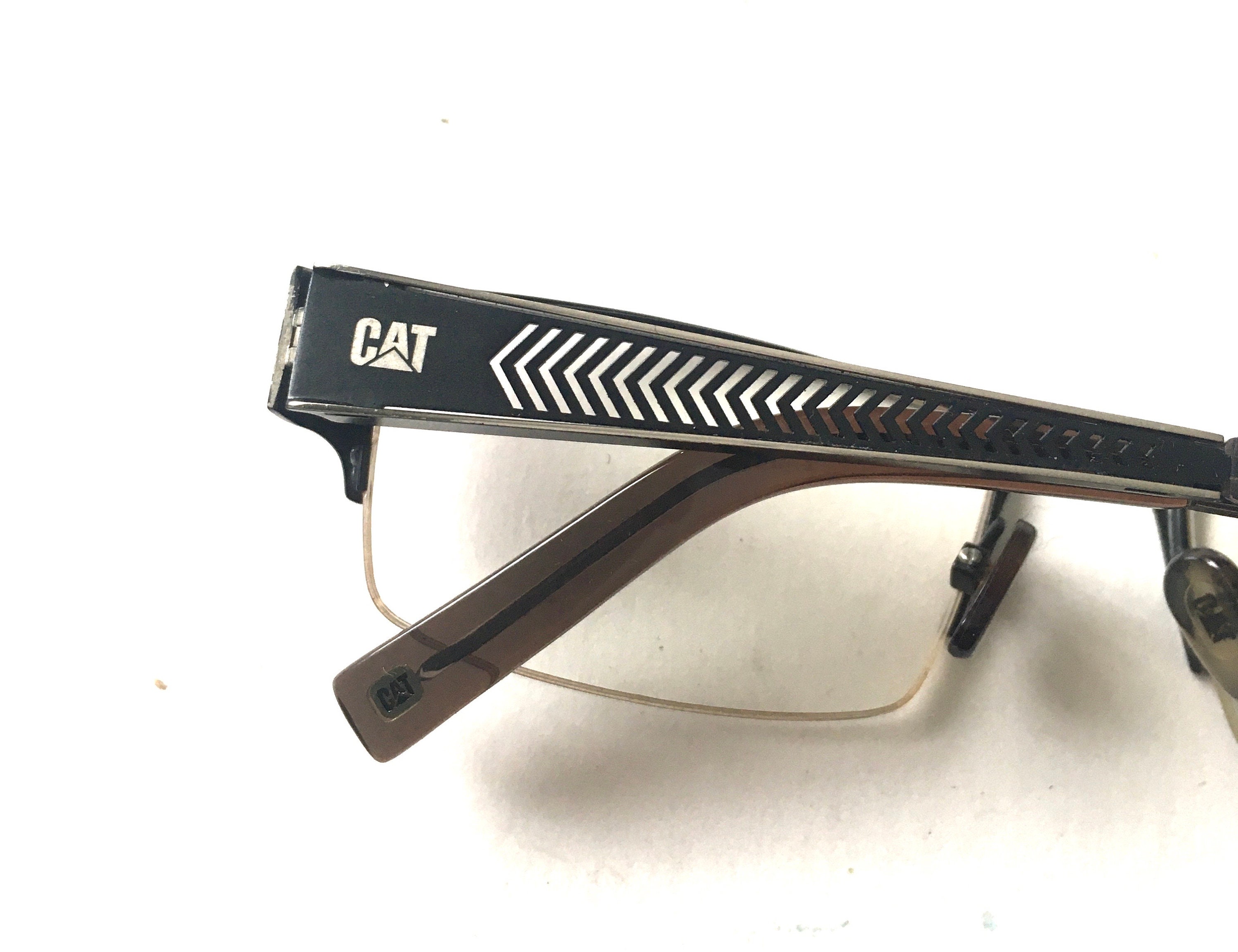 Mens Black CAT Caterpillar Designer Glasses Specs 53-17-135 - Etsy