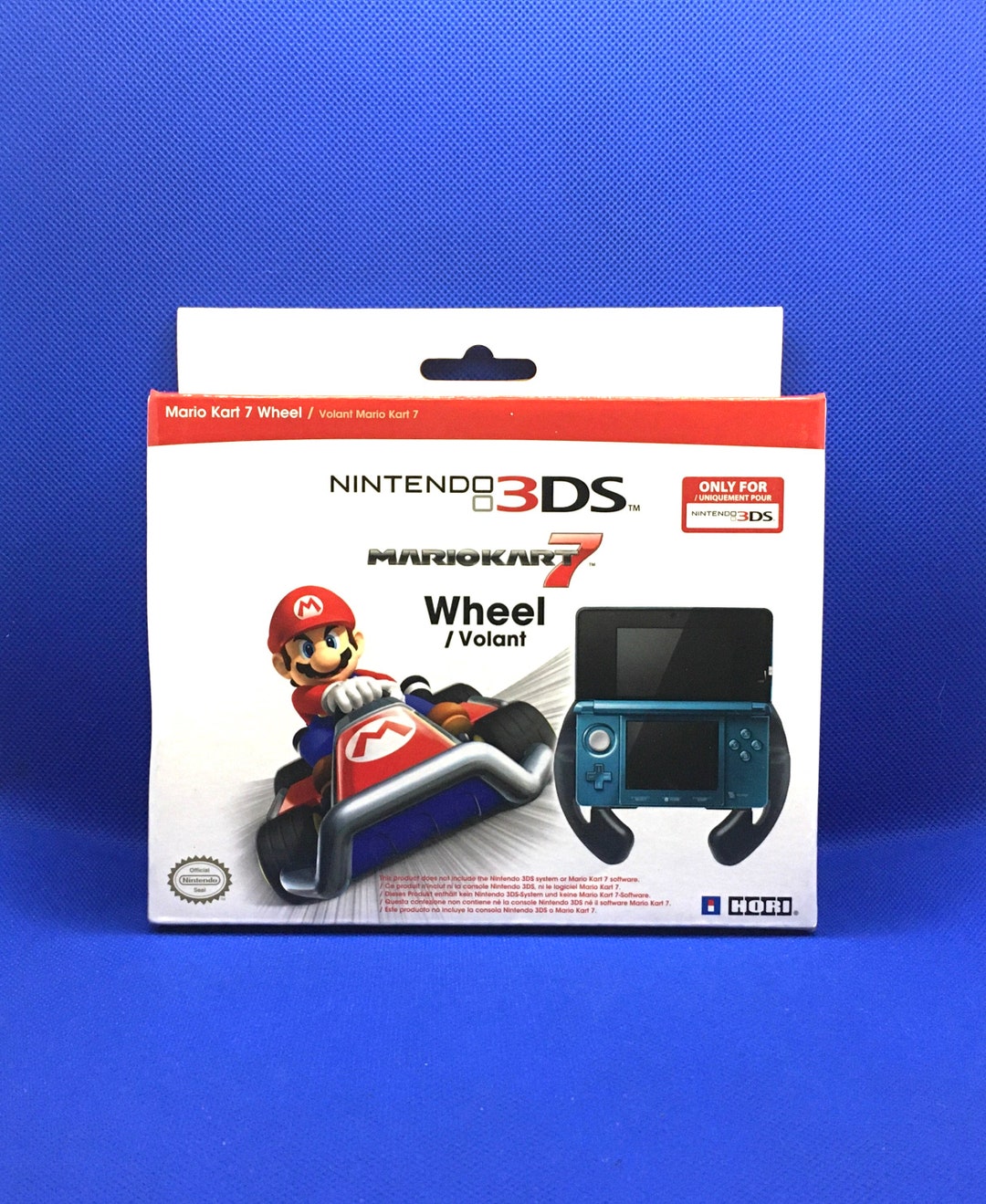 Vintage NINTENDO 3DS Mariokart 7 Wheel Toy Game Boy NES Mario - Etsy