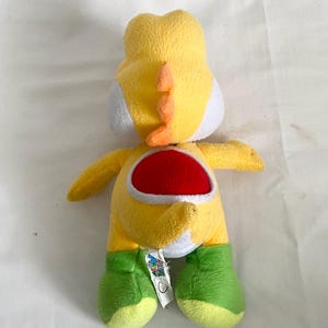Vintage Yellow YOSHI Plush Toy Teddy Bear Nintendo Mario PMS 10” Tall ...