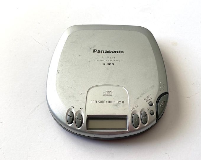 Vintage Retro PANASONIC SL-S214 CD Player - Etsy