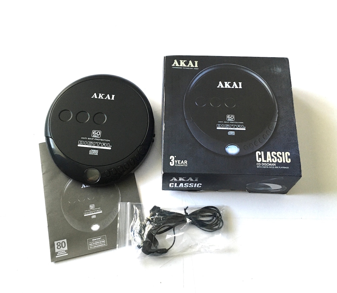 Vintage Retro AKAI CD Player A61007 - Etsy UK