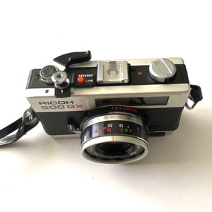 Vintage Retro RICOH 500 GX 35mm Point and Shoot Film Camera - Etsy