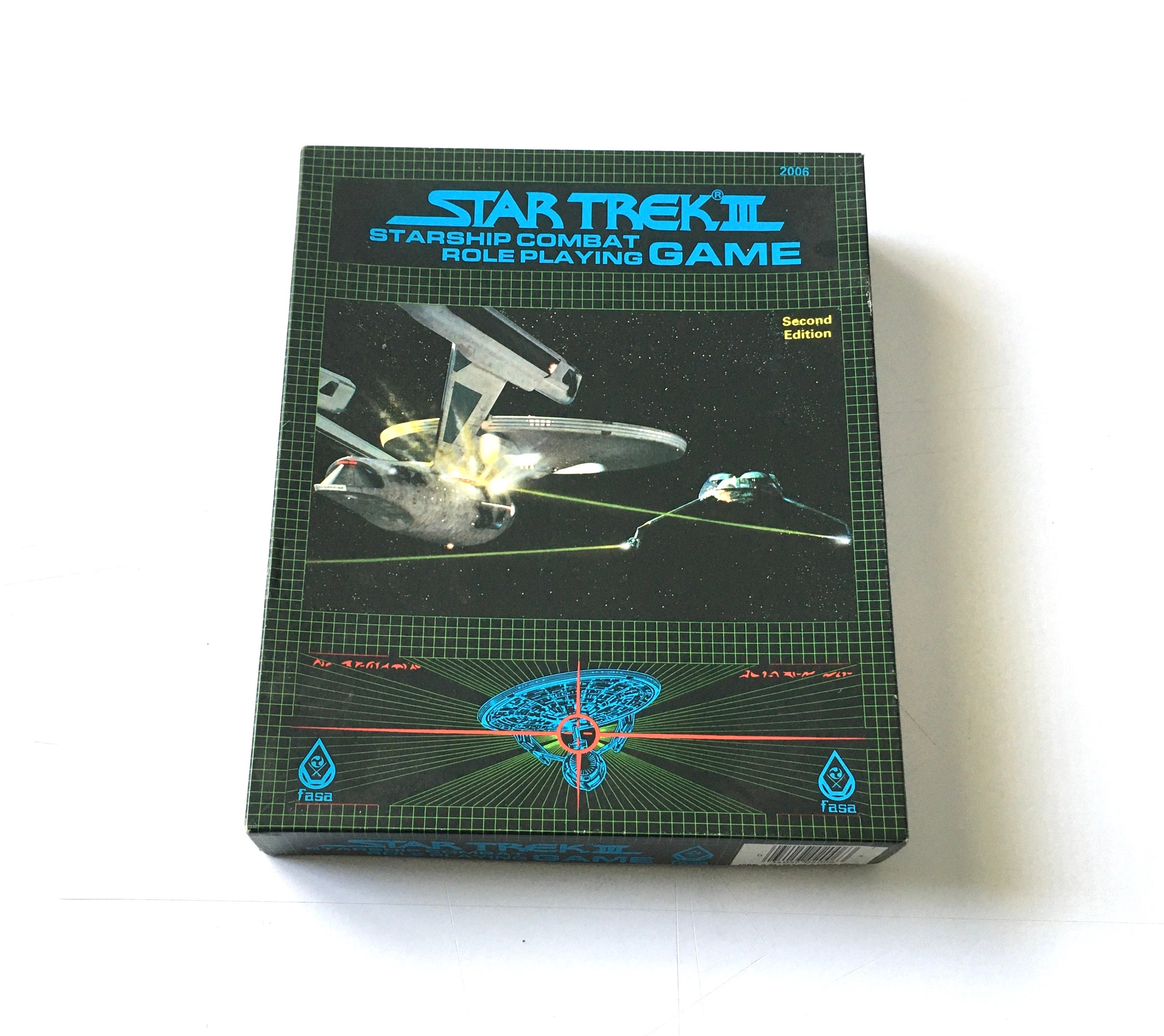 Vintage Retro STAR TREK Starship Combat Role Playing Game 2nd - Etsy