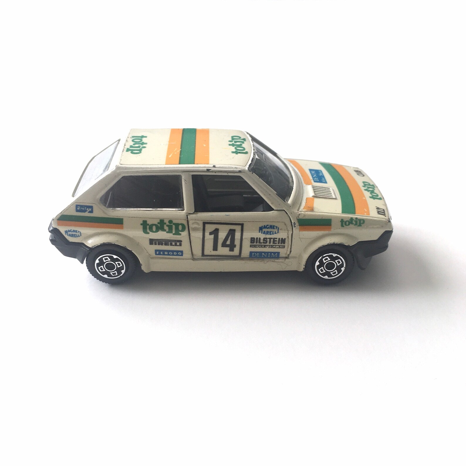 Vintage FIAT RITMO Burago 1/43 Scale Advertising Racing Toy - Etsy