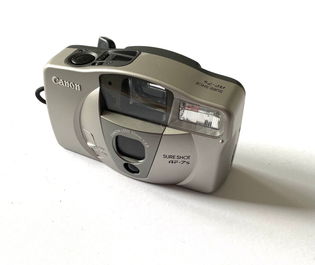 Vintage Retro CANON Sure Shot Af-7s 35mm Film Camera - Etsy