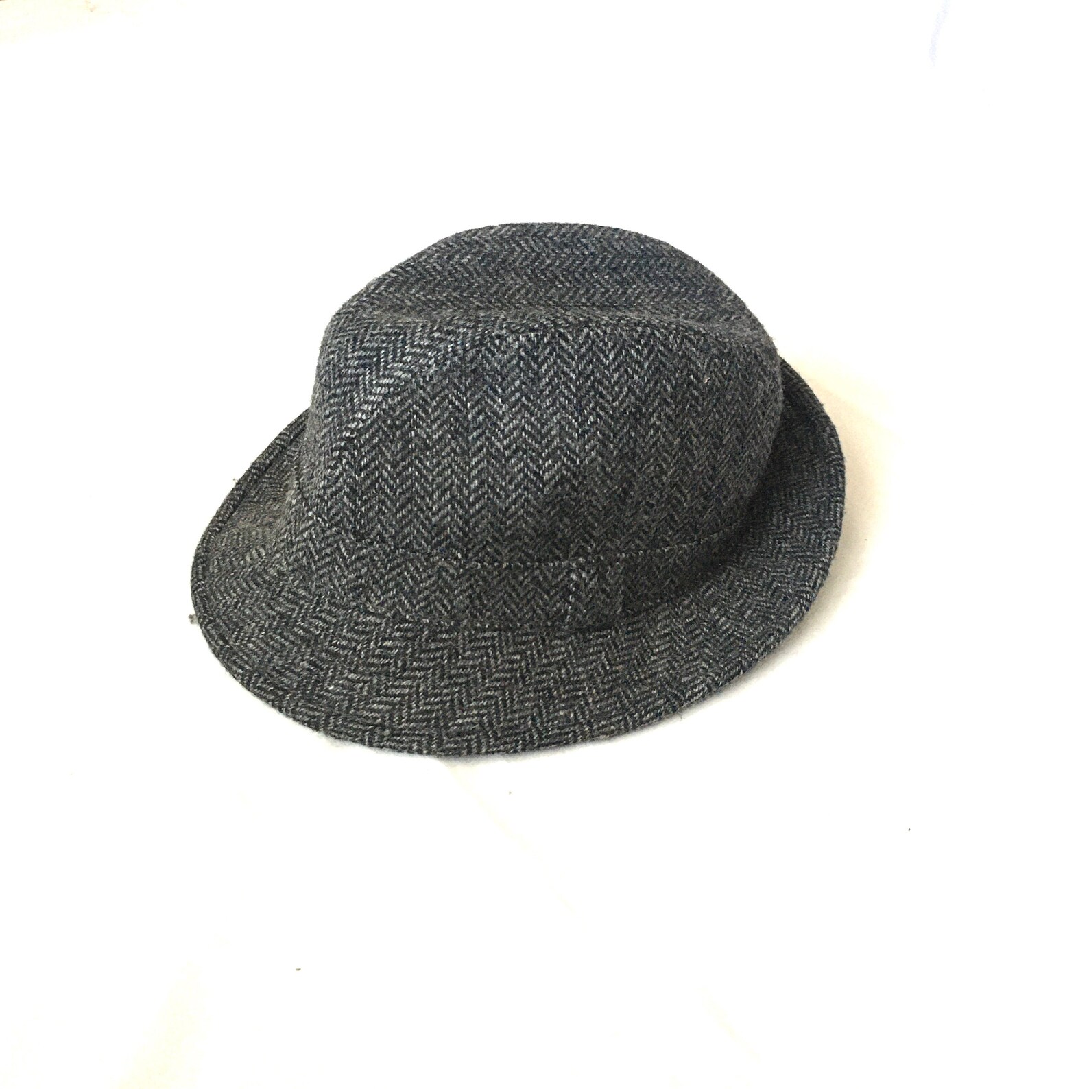 Vintage Mens Grey MOON TWEED M&S Cap Hat Size S Small Marks Spencer ...