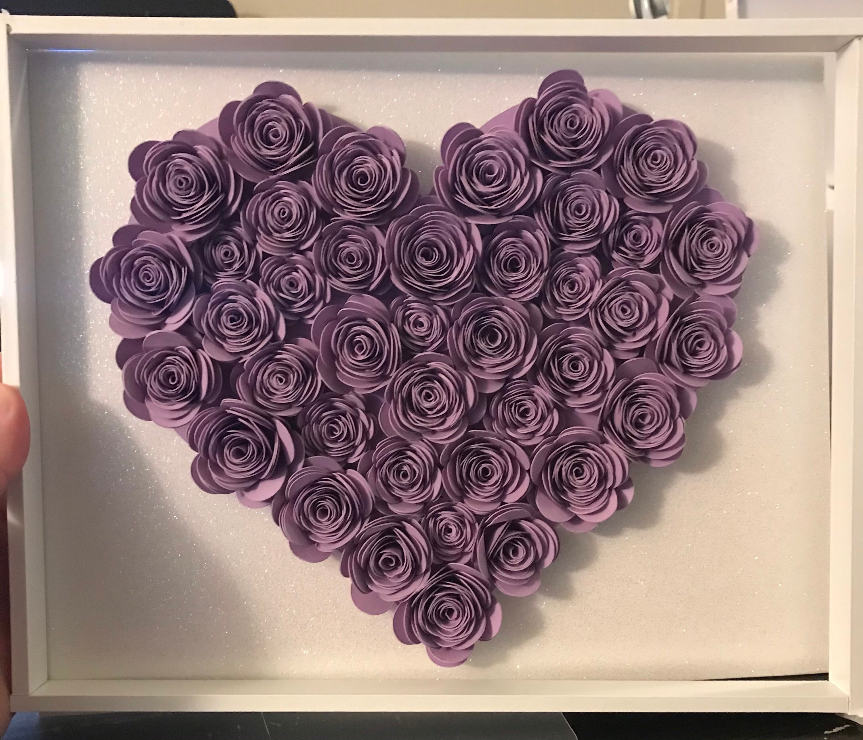 Heart Shape Shadow Box - Etsy