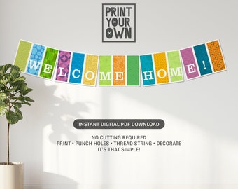 Welcome Home Banner | Etsy