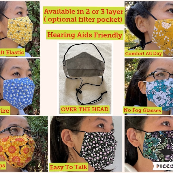 Fox Face Mask - Etsy