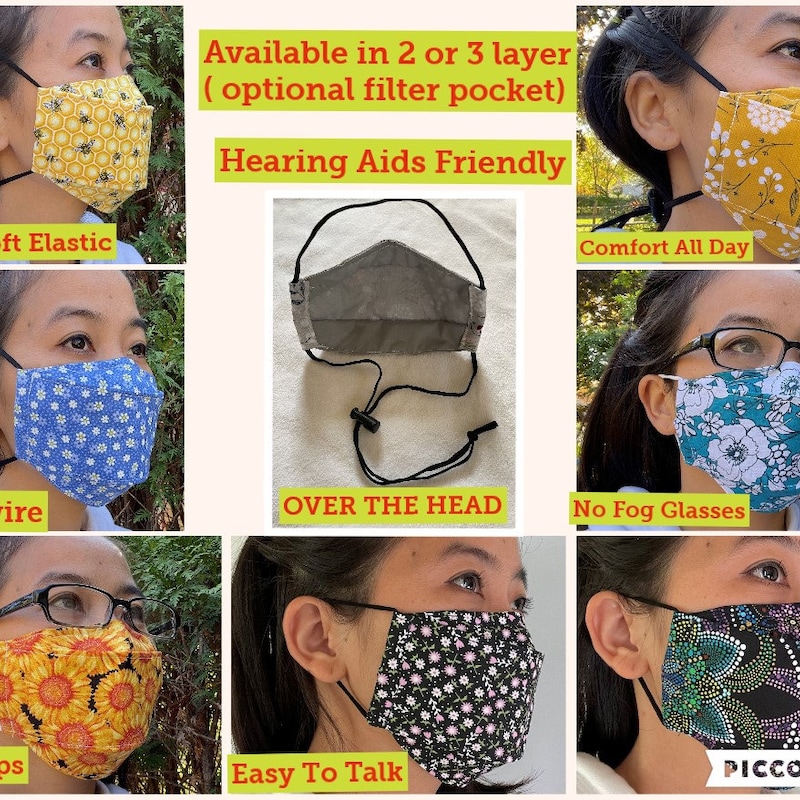 Cloth Head Masks - Etsy
