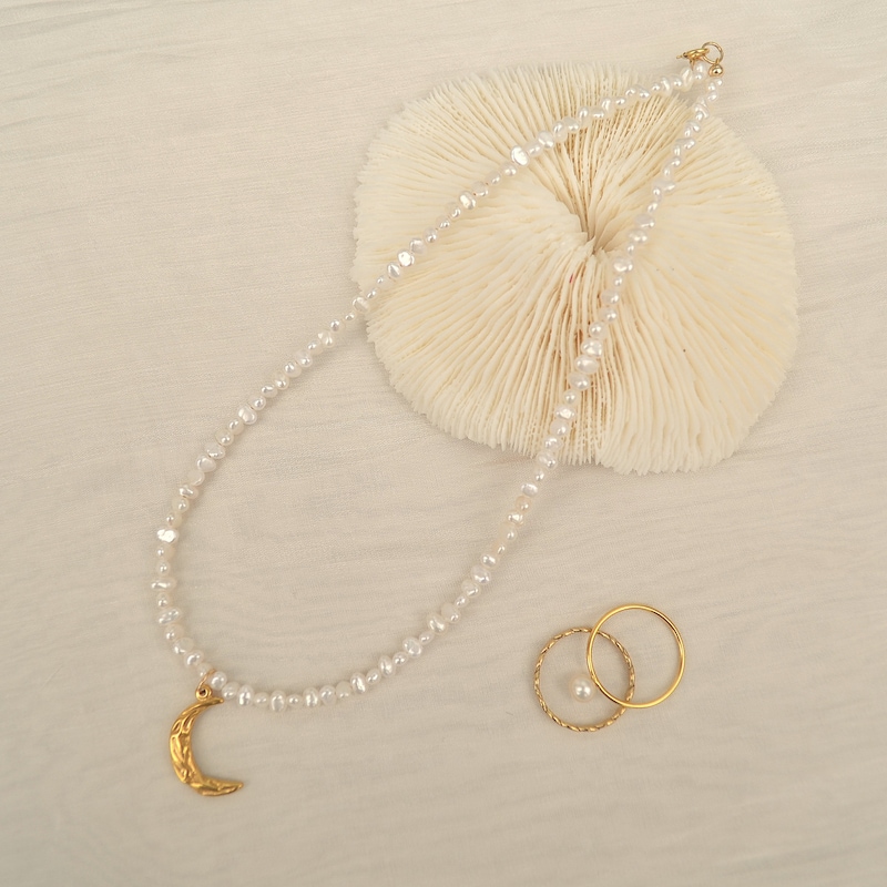 Pearl Moon - Etsy