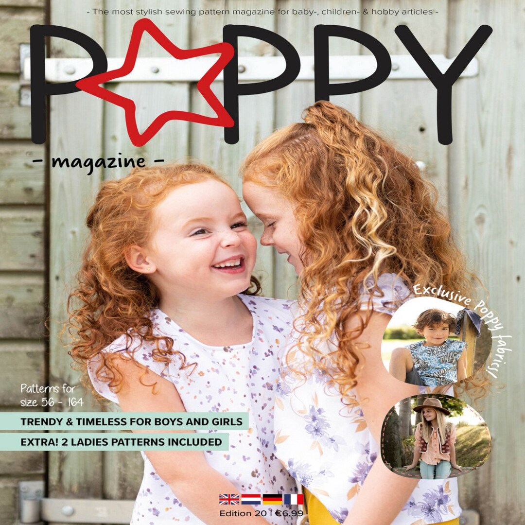 Poppy Magazin 20 Pattern Magazine - Etsy