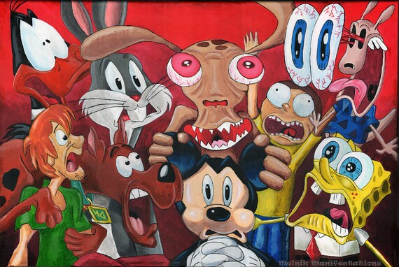 Poor Mickey print - Etsy