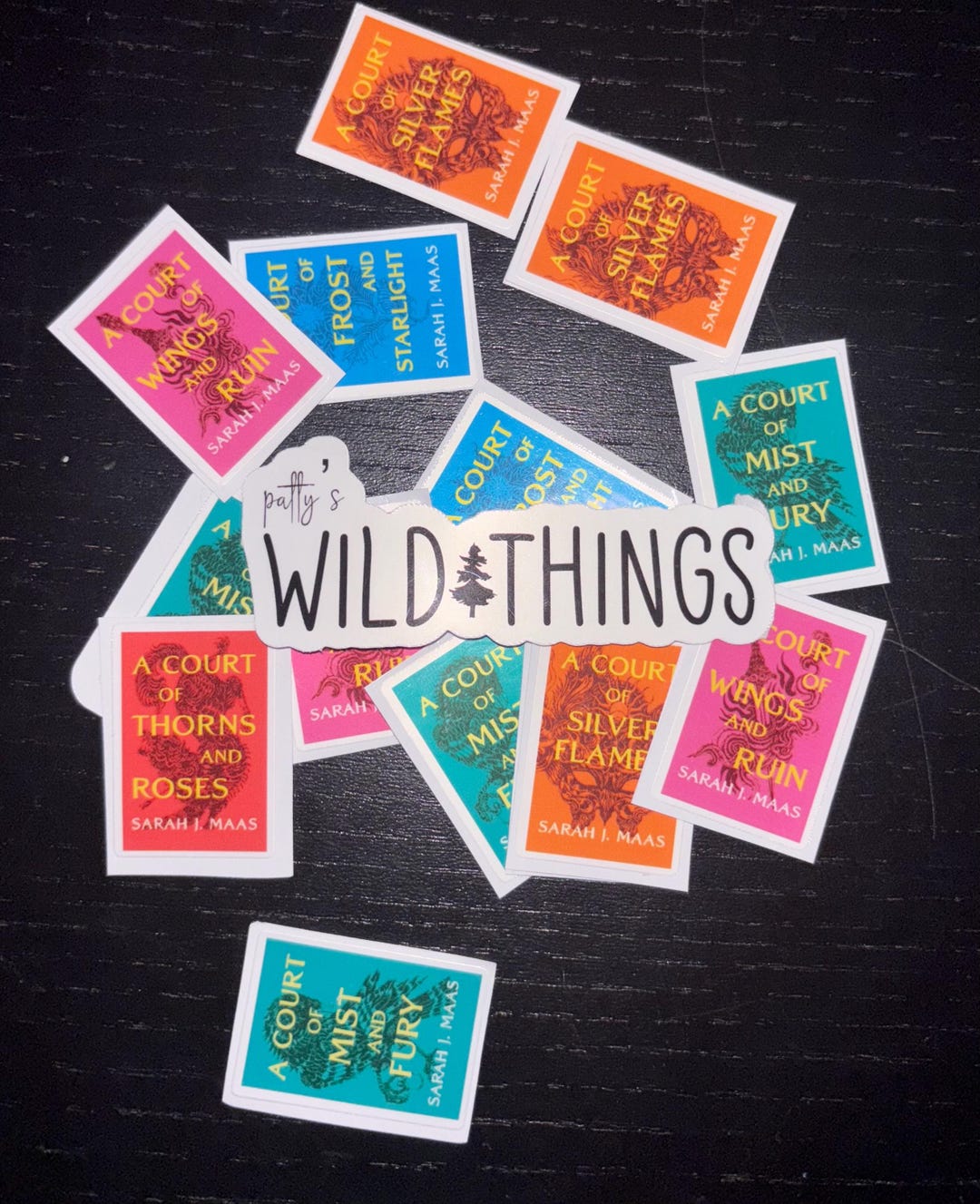 ACOTAR Stickers Book Journal Stickers ACOTAR Rhysand Feyre ACOMAF - Etsy