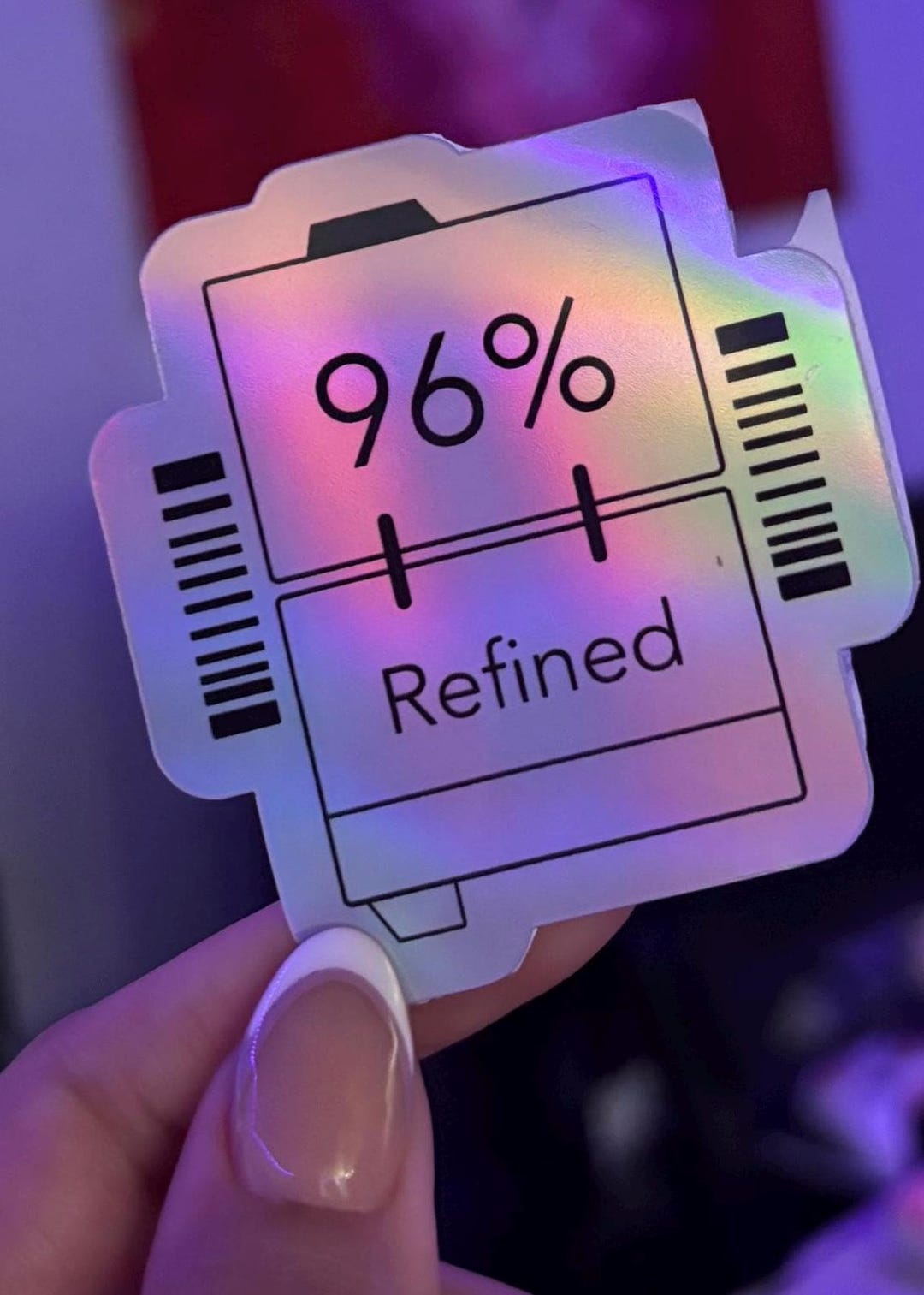 Severance Holographic Lumon Stickers - Etsy