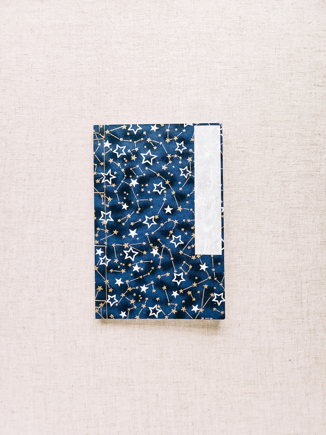 Handmade Japanese Inspired Bookbinding Journal Notebook. 6"x9", Unlined ...