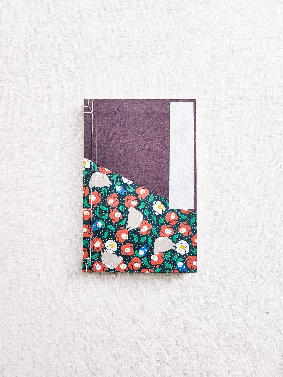 Handmade Japanese Inspired Bookbinding Journal Notebook. 5.5"x8.5 ...