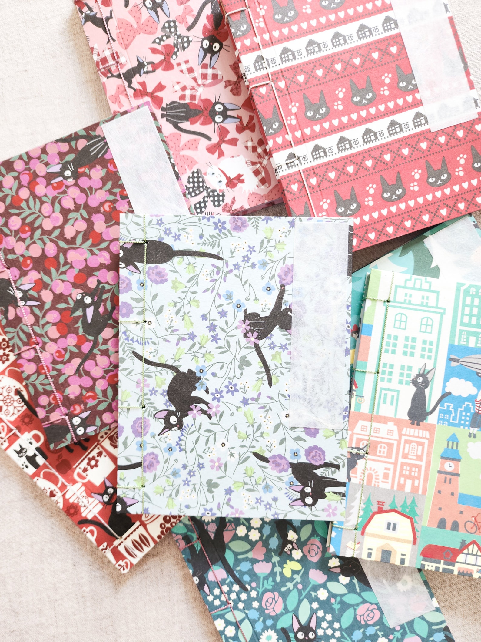 Handmade Japanese Inspired Bookbinding Journal Notebook. 4.25”x5.5 ...