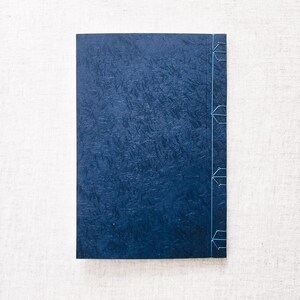 Handmade Japanese Inspired Bookbinding Journal Notebook. 6"x9", Unlined ...