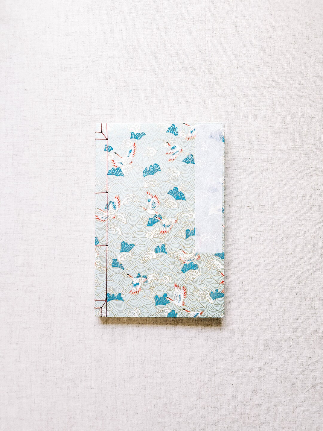 Handmade Japanese Inspired Bookbinding Recipe Notebook. 6x9, Lined, 50 ...