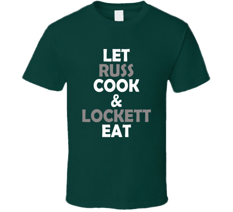 Let Russ Cook and Lockett Eat Funny Seattle Football Fan Gift - Etsy